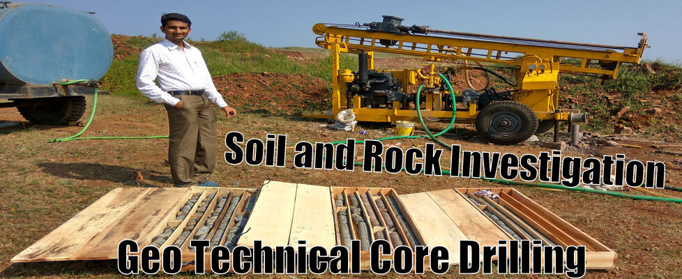 Diamond Core Drilling Geo technical Drilling Service RDS